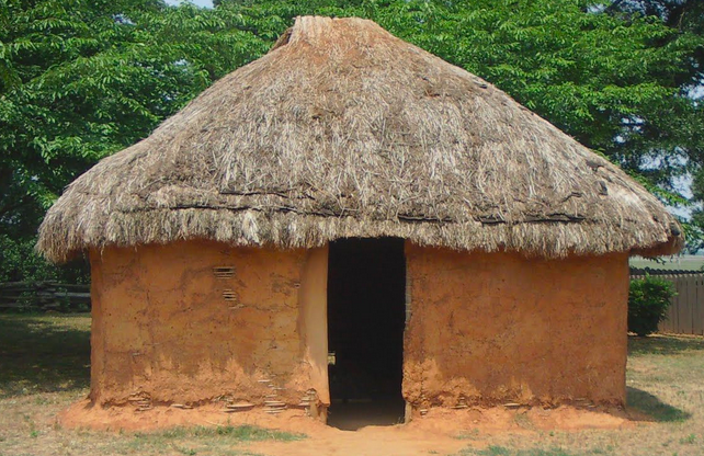 Wattle & daub is a composite building method used for making walls and ...